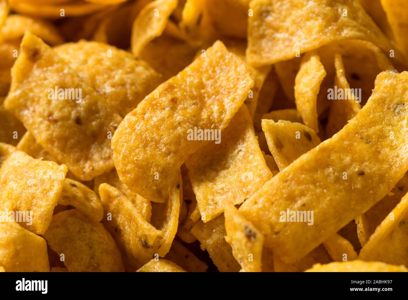 Crunchy Salt Corn Chips Ready to Eat Stock Photo - Alamy
