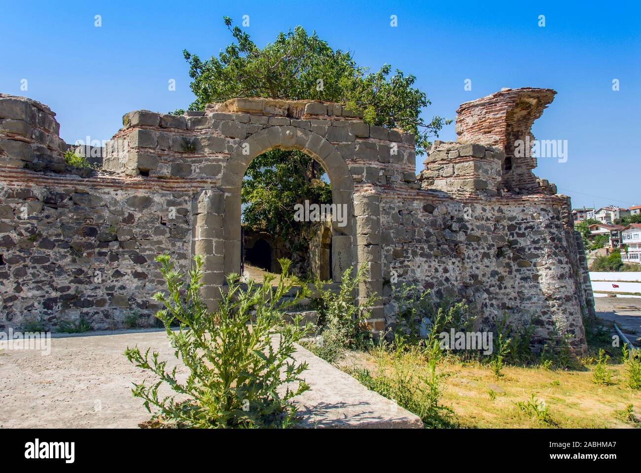 Istanbul, Turkey, 31 May 2006: Castle of Riva, Riva, Beykoz Stock Photo ...