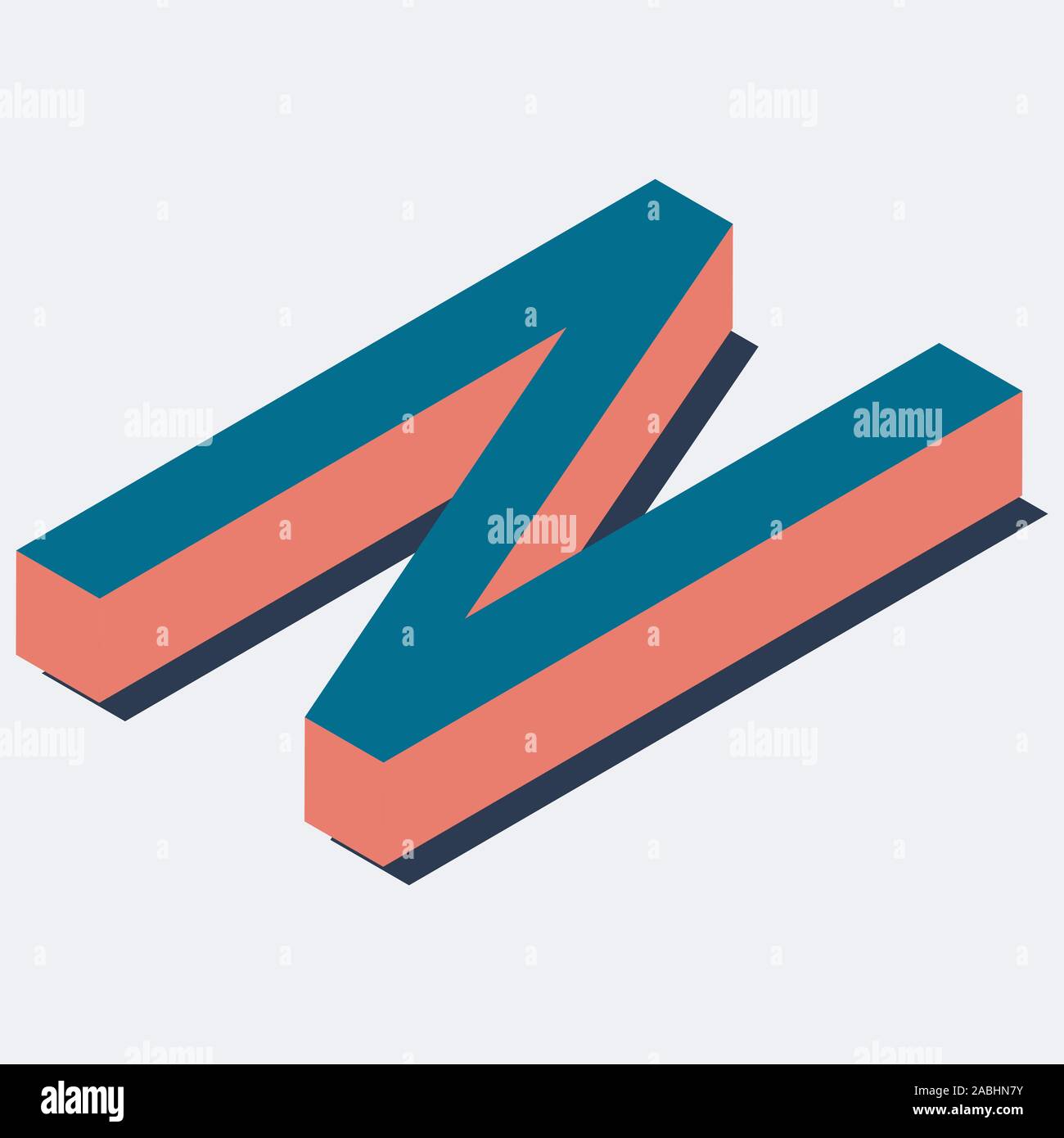 N colors logo Stock Vector Images - Alamy