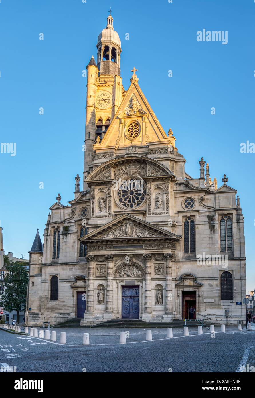Saint-Etienne-du-Mont church in Paris, France Stock Photo - Alamy