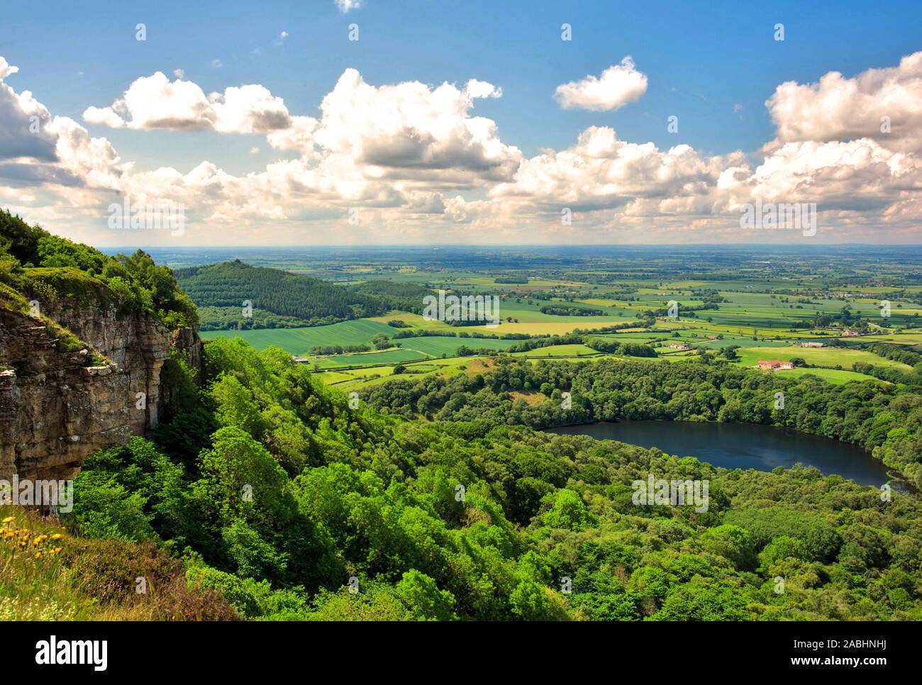 Sutton bank hambleton hills yorkshire hi-res stock photography and ...