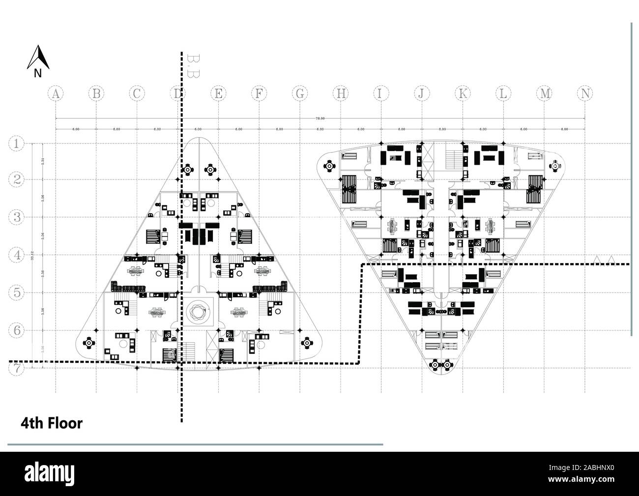 House plan image outline metric size on white background residential ...
