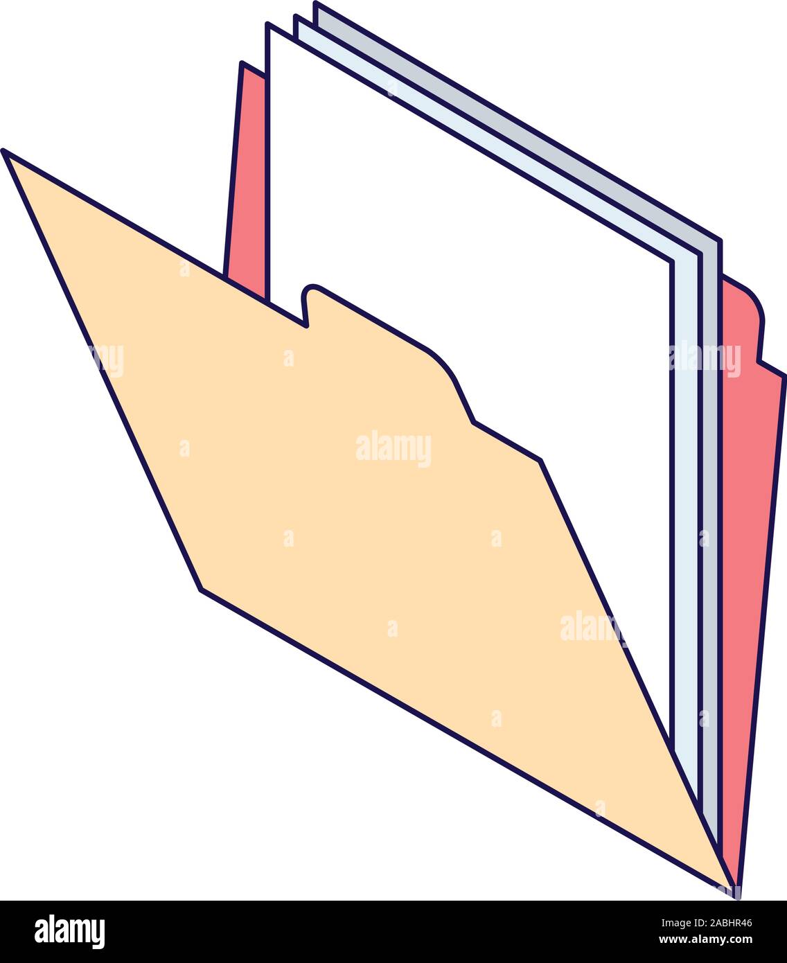 Organized documents Stock Vector Images - Alamy