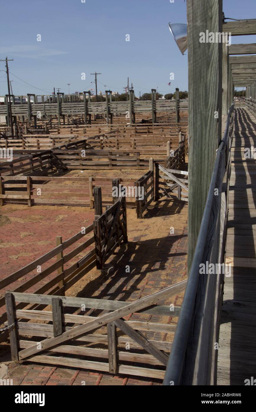 Stockyards, Fort Worth, Texas Stock Photo - Alamy