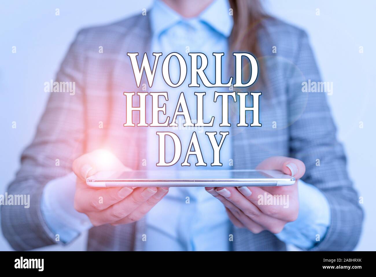 Handwriting text writing World Health Day. Conceptual photo Global ...