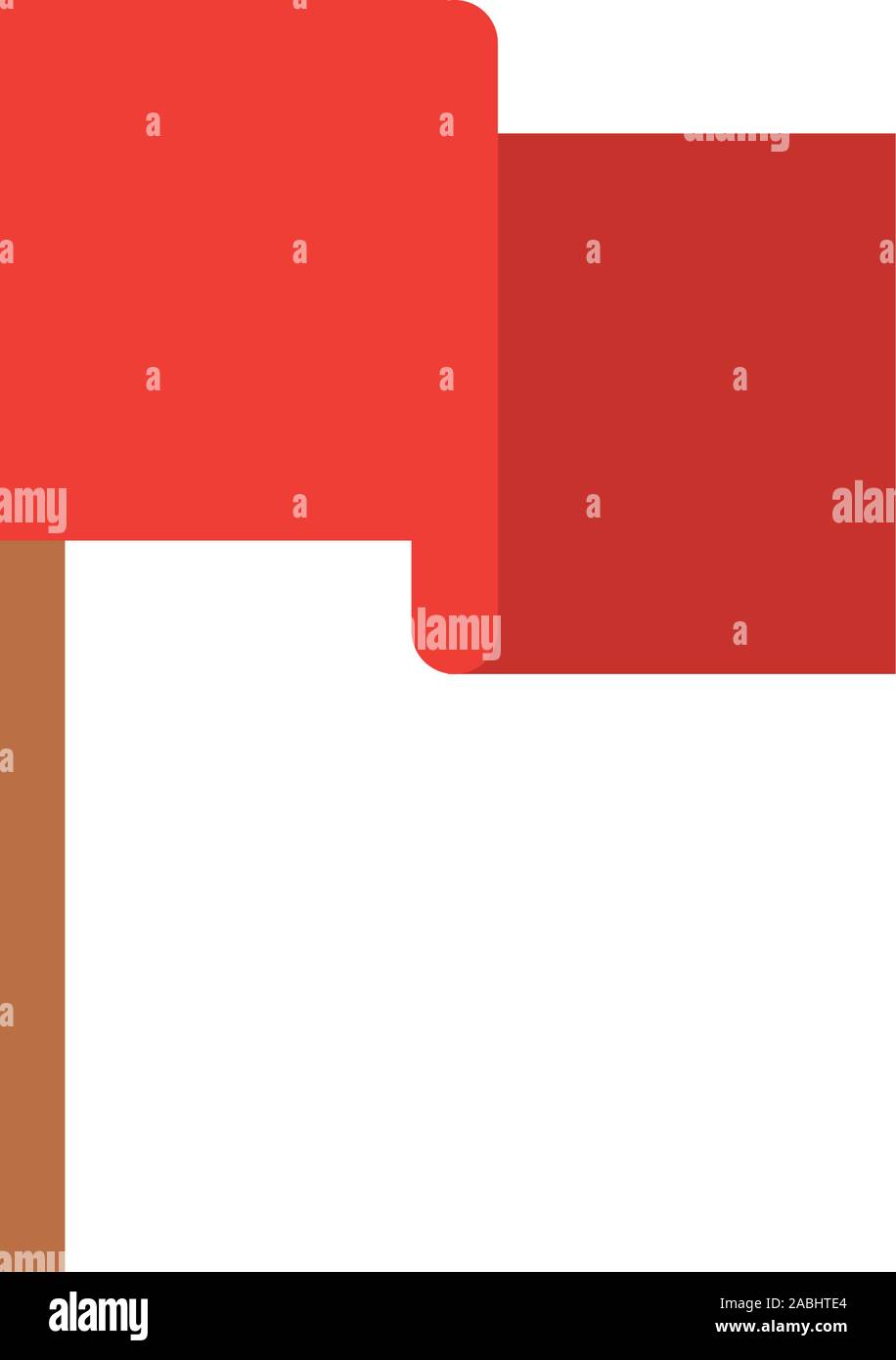 red flag gps map and navigation vector illustration Stock Vector Image ...