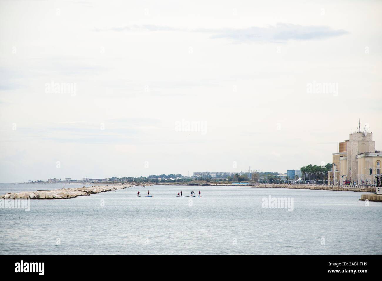 SUP with friends Stock Photo - Alamy