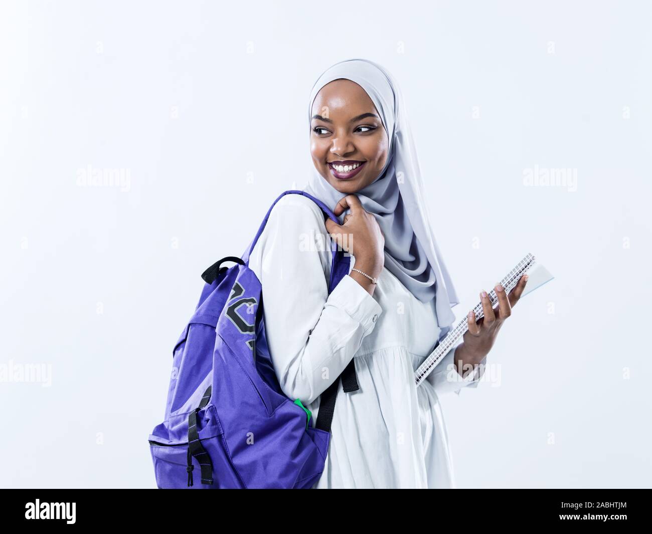 Muslim woman student in hijab hi-res stock photography and images - Alamy