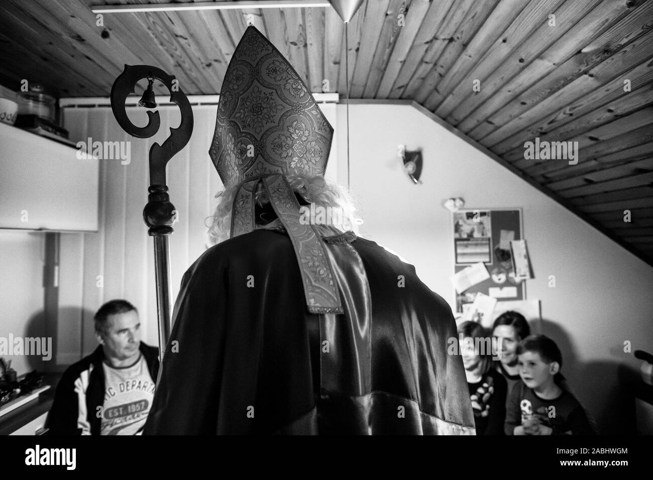 Saint family Black and White Stock Photos & Images - Alamy