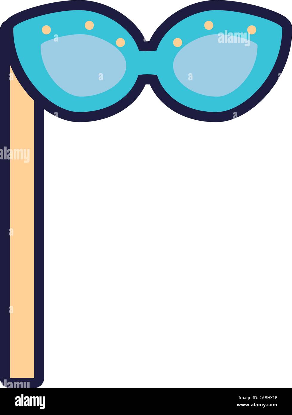 Isolated party glasses vector design Stock Vector Image & Art - Alamy