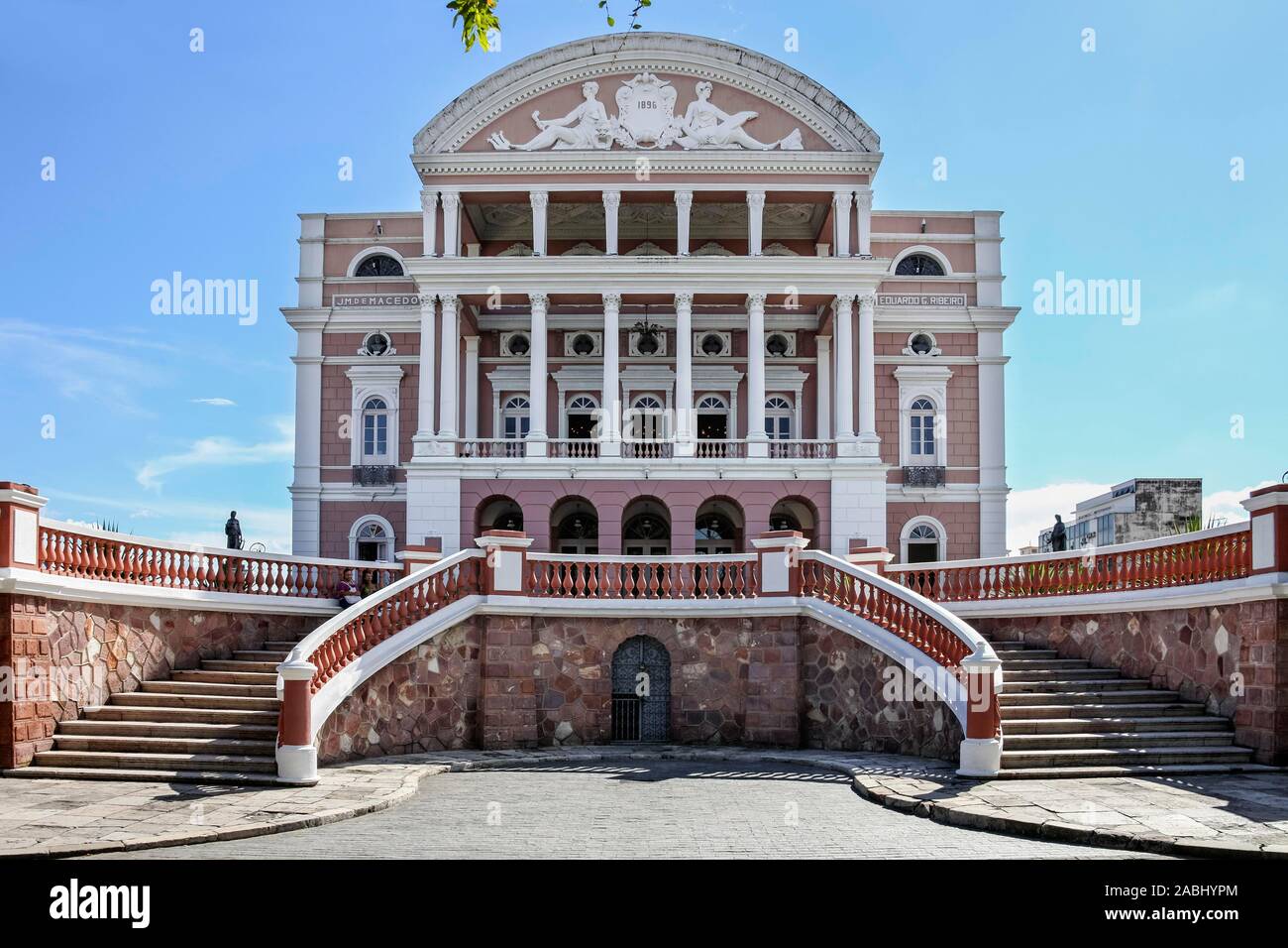 Opera House, Teatro Amazonas, Manaus, Brazil Stock Photo - Alamy