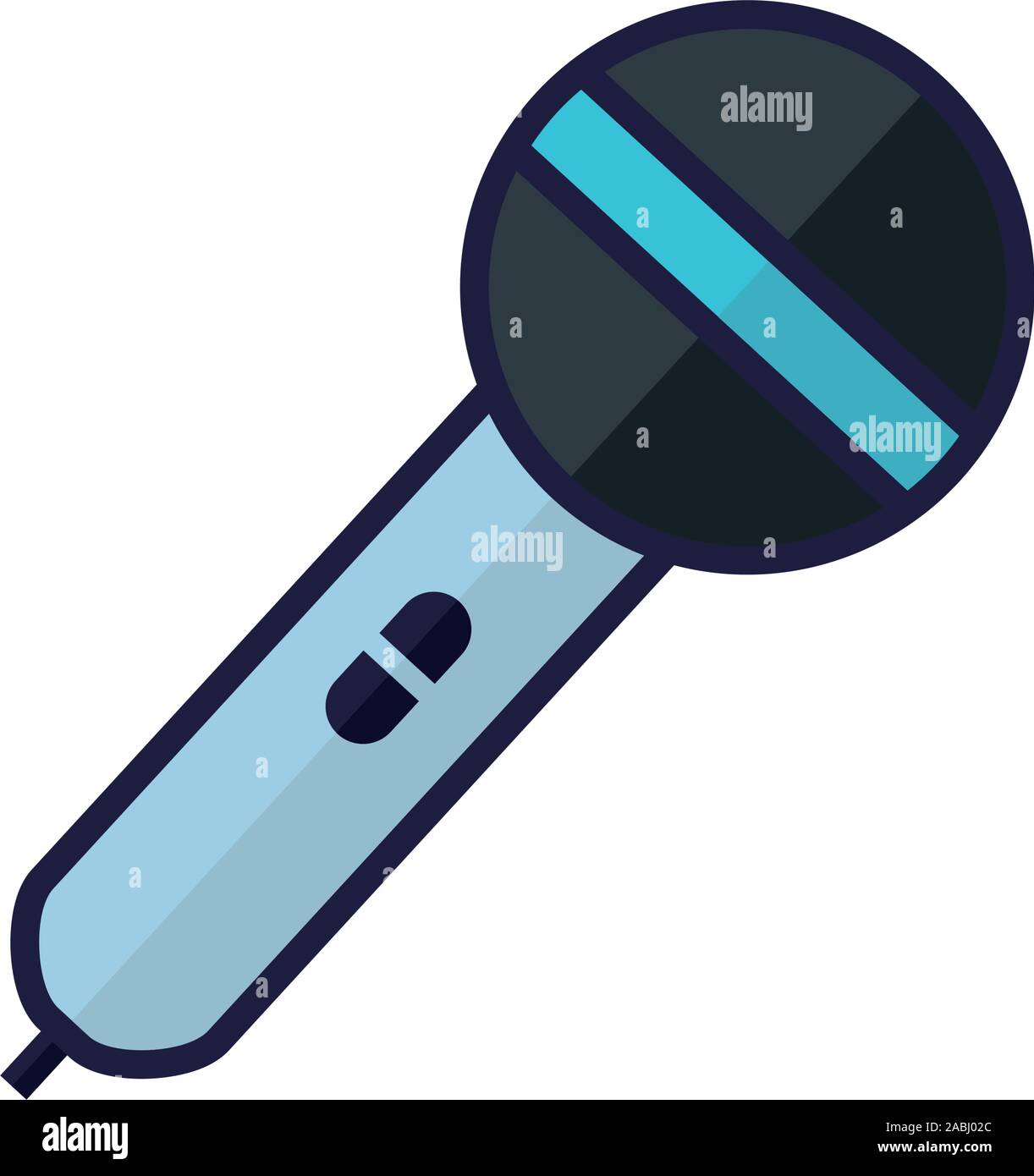 High quality microphone Stock Vector Images - Alamy