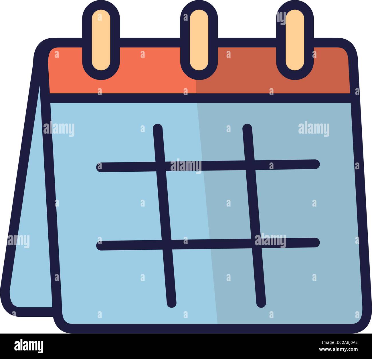 Isolated calendar icon vector design Stock Vector Image & Art - Alamy