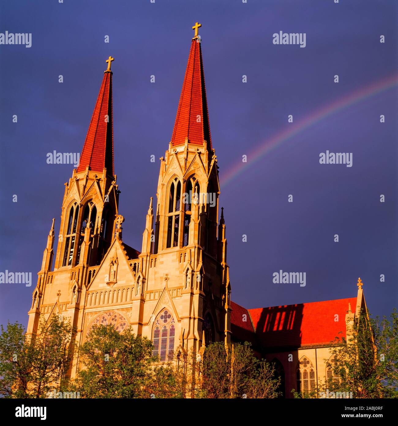 Catholic cathedral helena mt hi-res stock photography and images - Alamy
