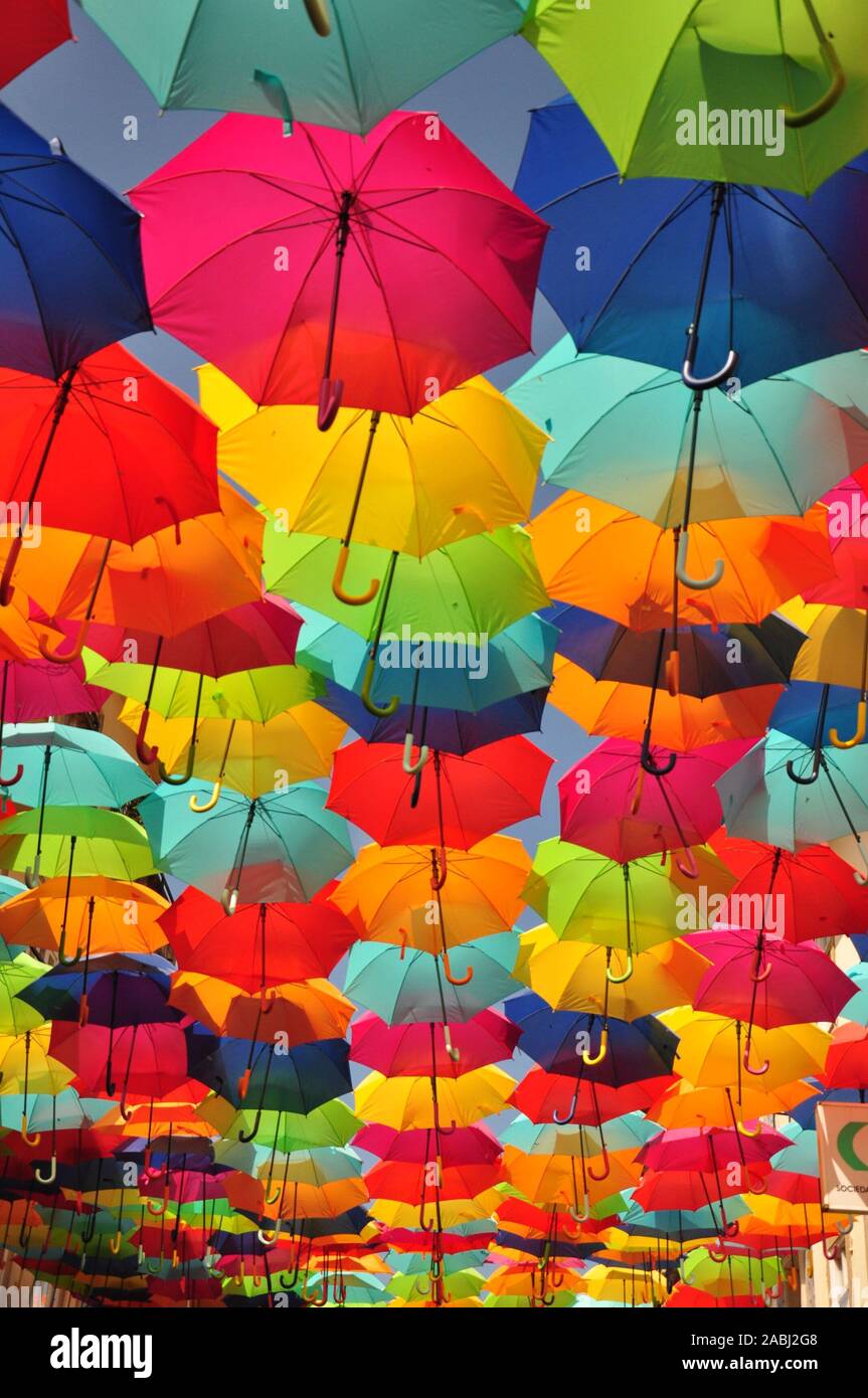 Agueda umbrella hi-res stock photography and images - Alamy