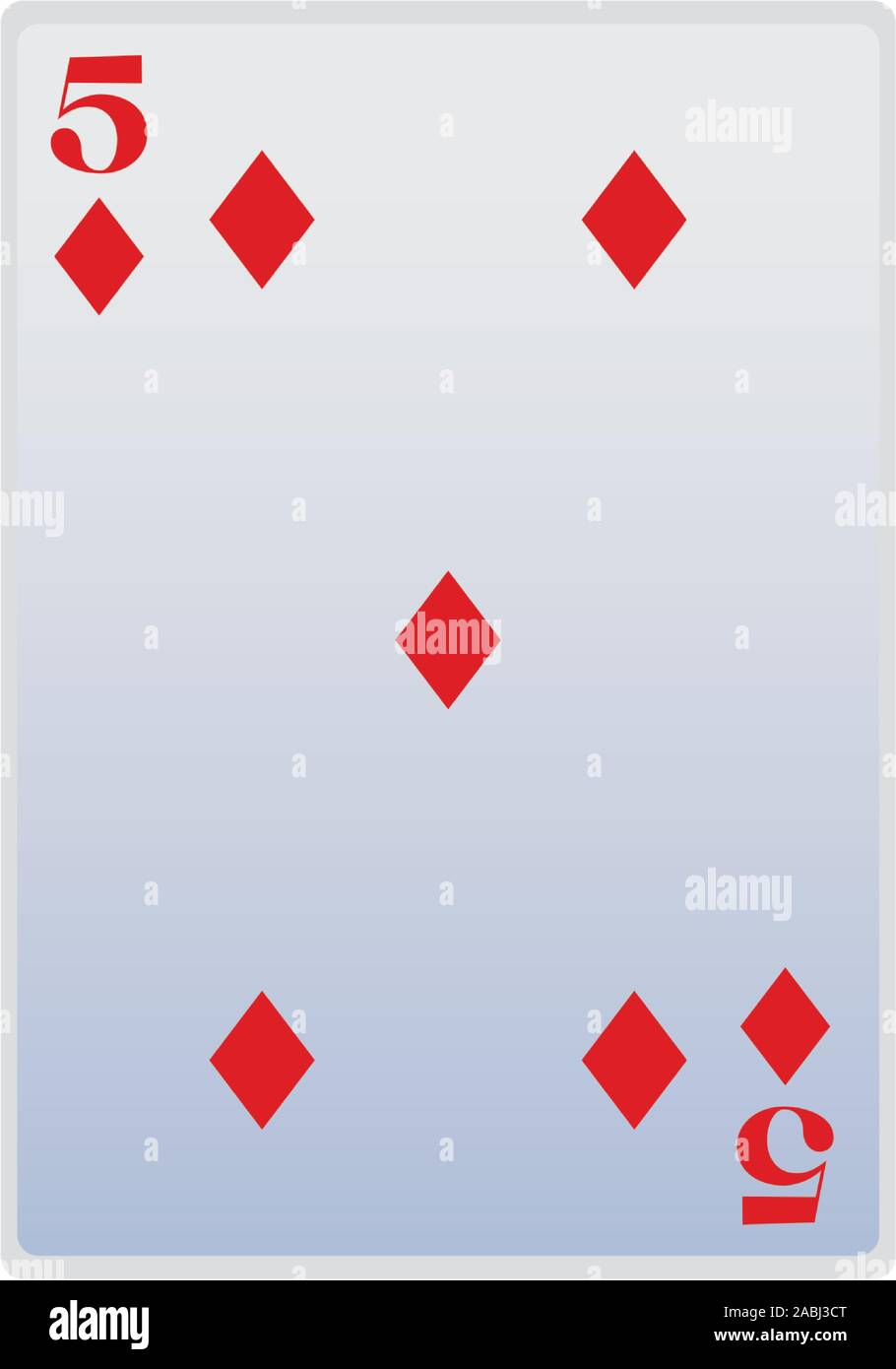 Five of diamonds Cut Out Stock Images & Pictures - Alamy