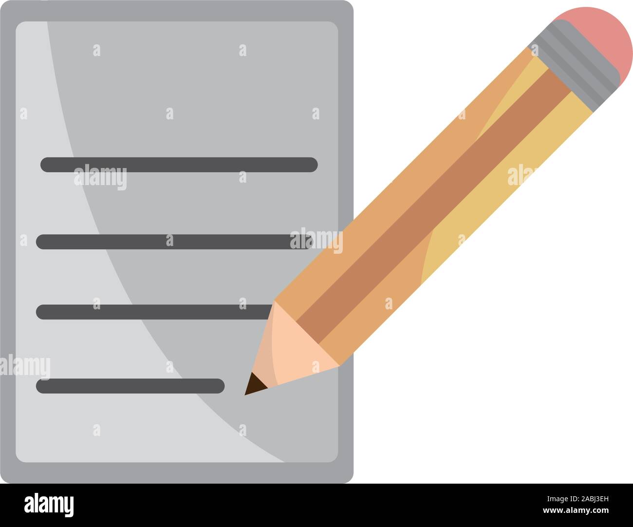 paper document pencil property intellectual copyright icon vector ...