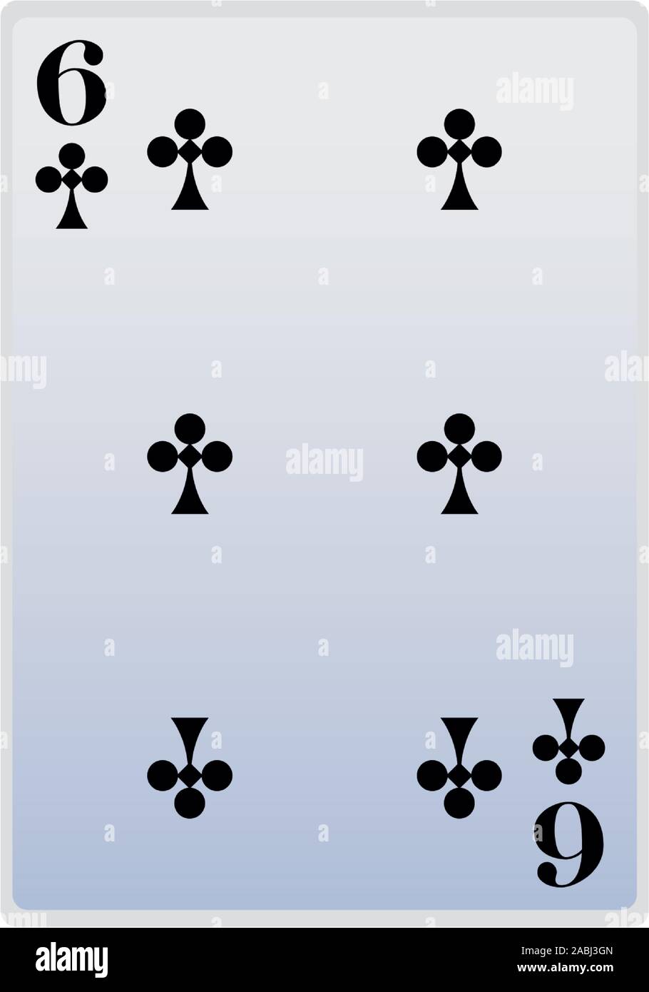 Six of club Stock Vector Images - Alamy