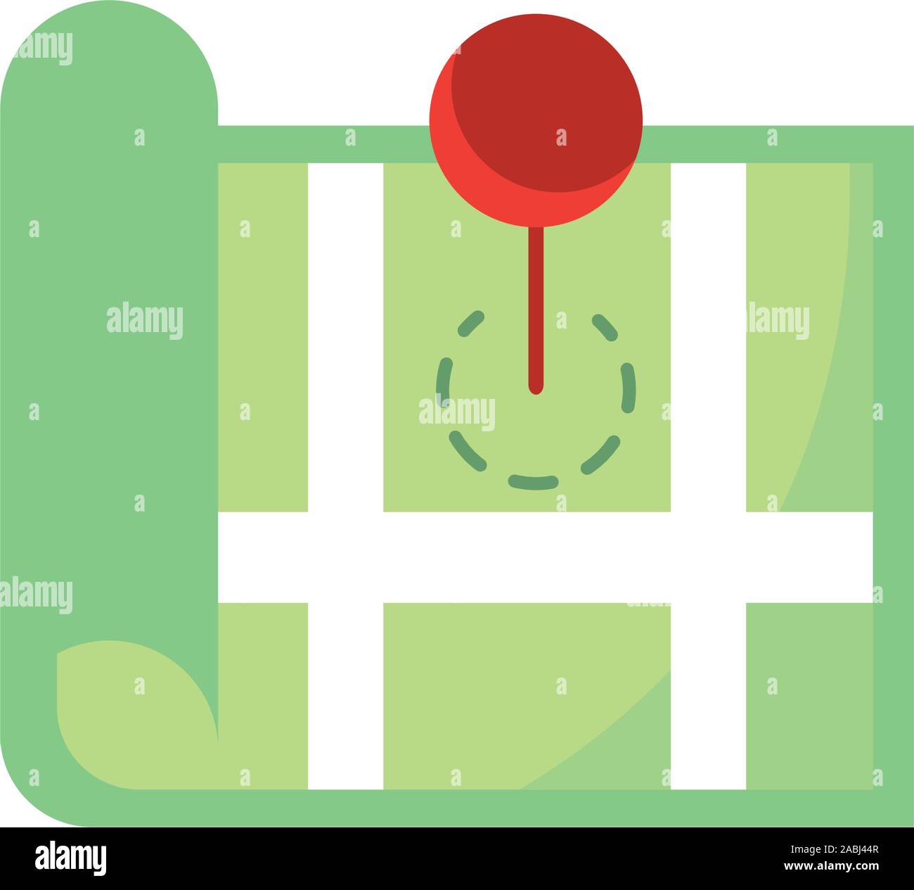 land location pin gps map and navigation vector illustration Stock ...