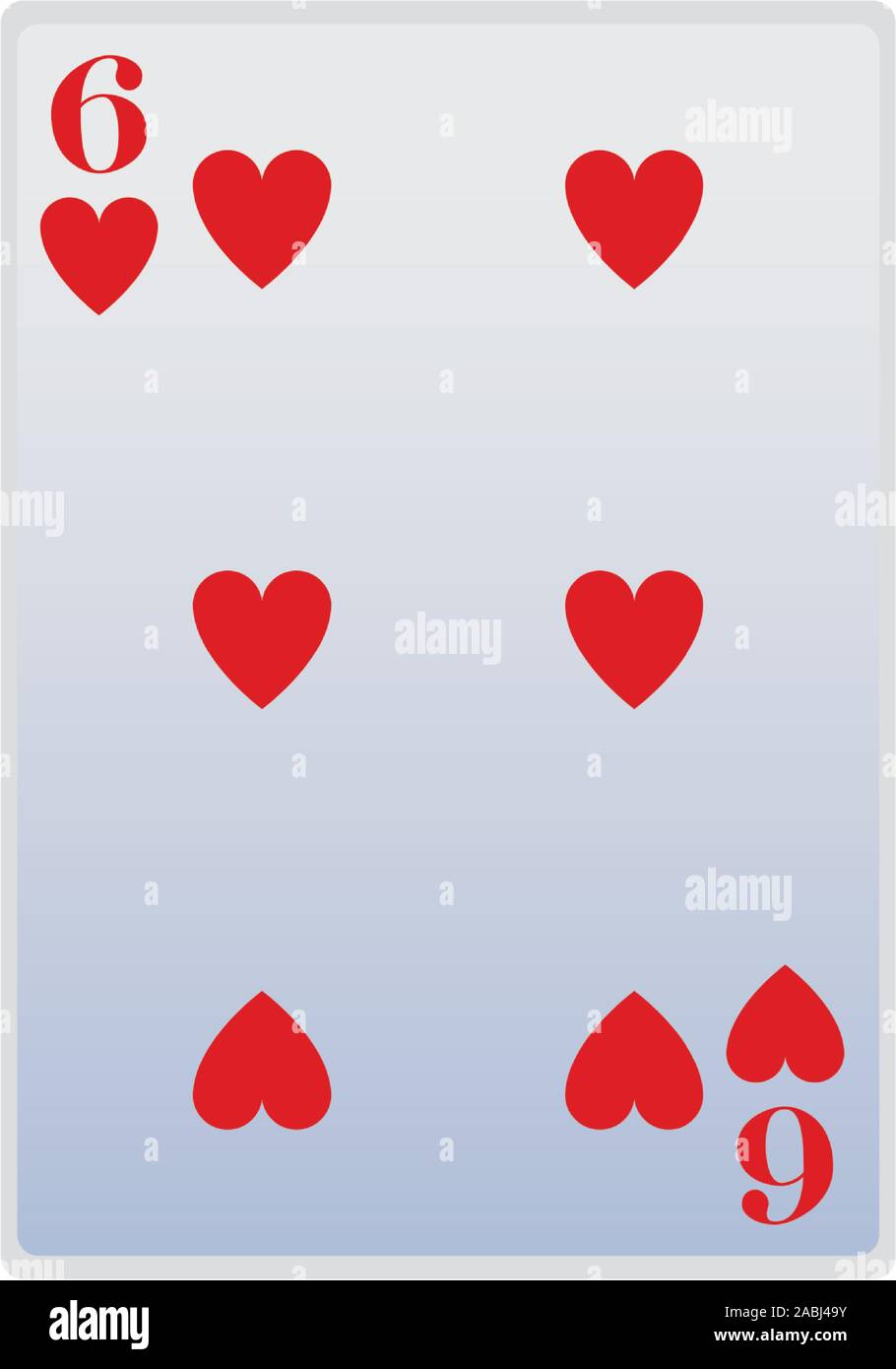 6 cards Stock Vector Images - Alamy