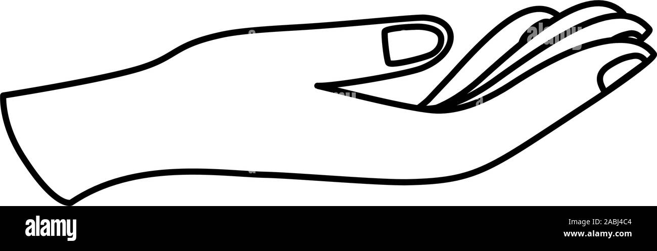 Isolated hand signal icon vector design Stock Vector Image & Art - Alamy