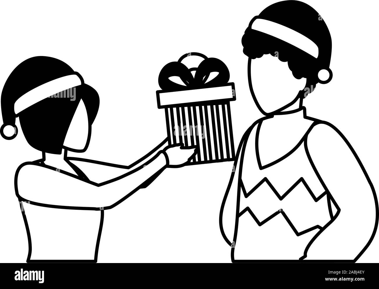 Man on x box Stock Vector Images - Alamy