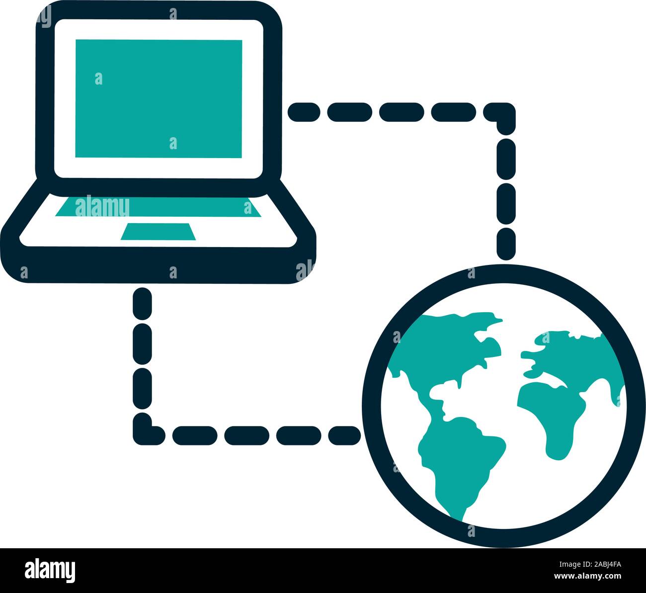 Digital laptop icon vector design Stock Vector Image & Art - Alamy