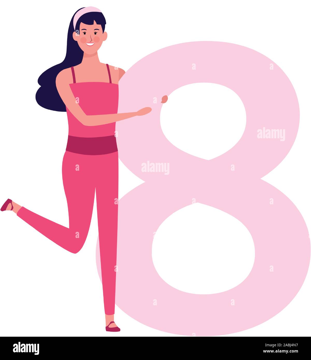 Big eight Stock Vector Images - Alamy