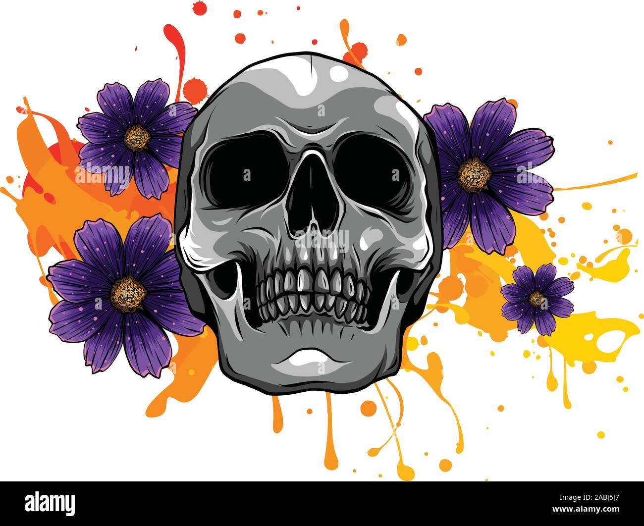 Abstract dead plants Stock Vector Images - Alamy