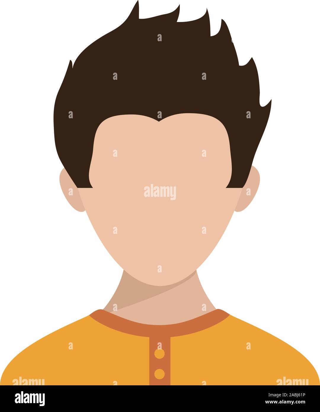 Isolated man head vector design Stock Vector Image & Art - Alamy