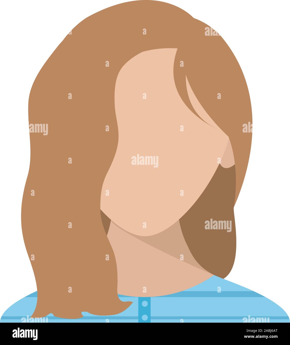 Isolated woman head vector design Stock Vector Image & Art - Alamy
