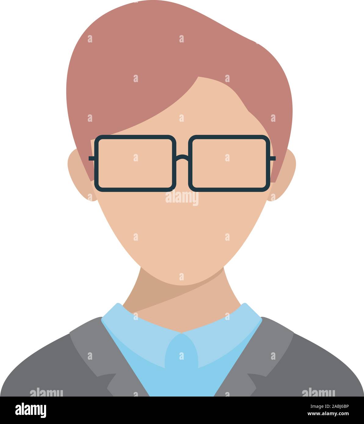 Isolated man head vector design Stock Vector Image & Art - Alamy