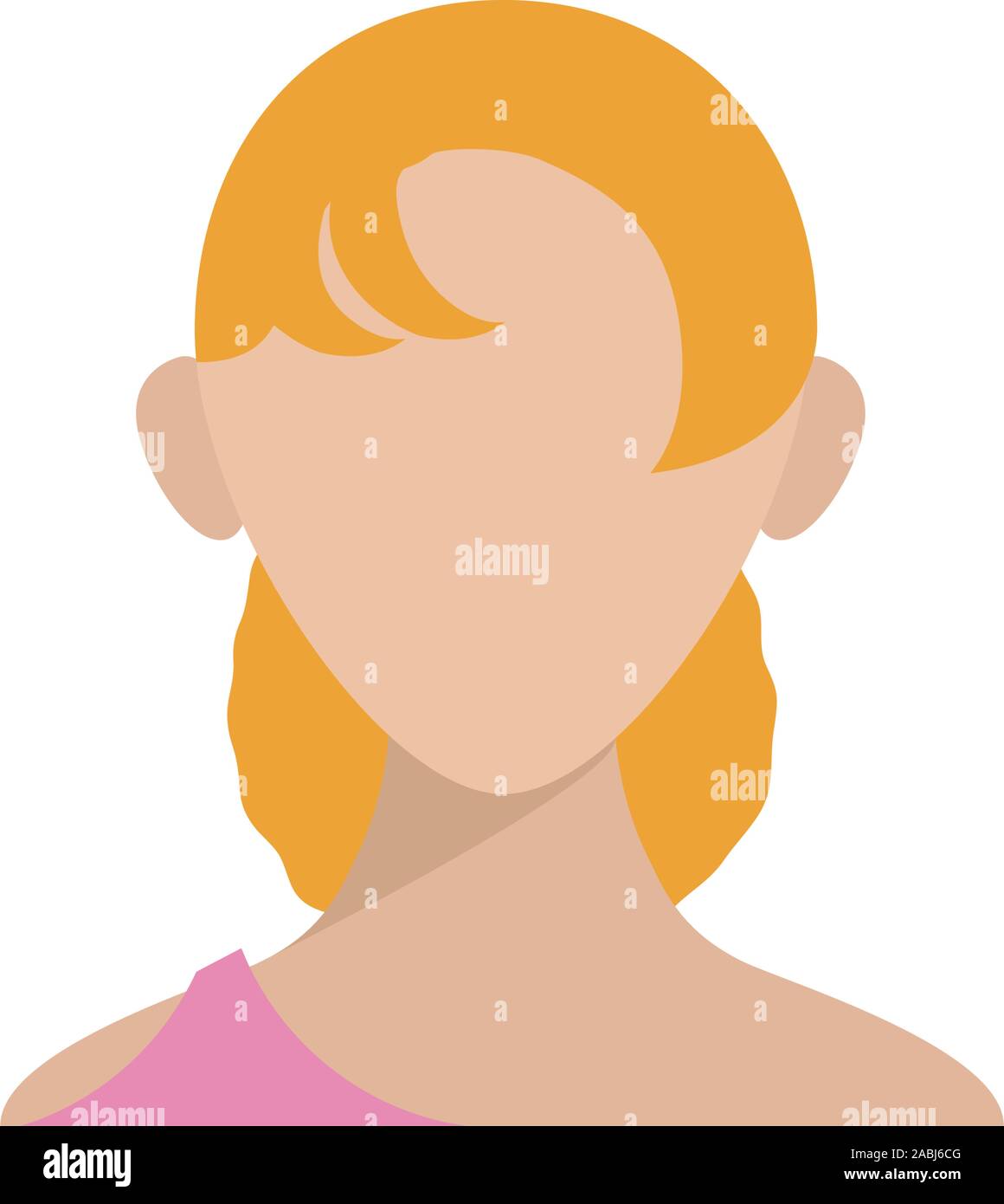 Isolated woman head vector design Stock Vector Image & Art - Alamy