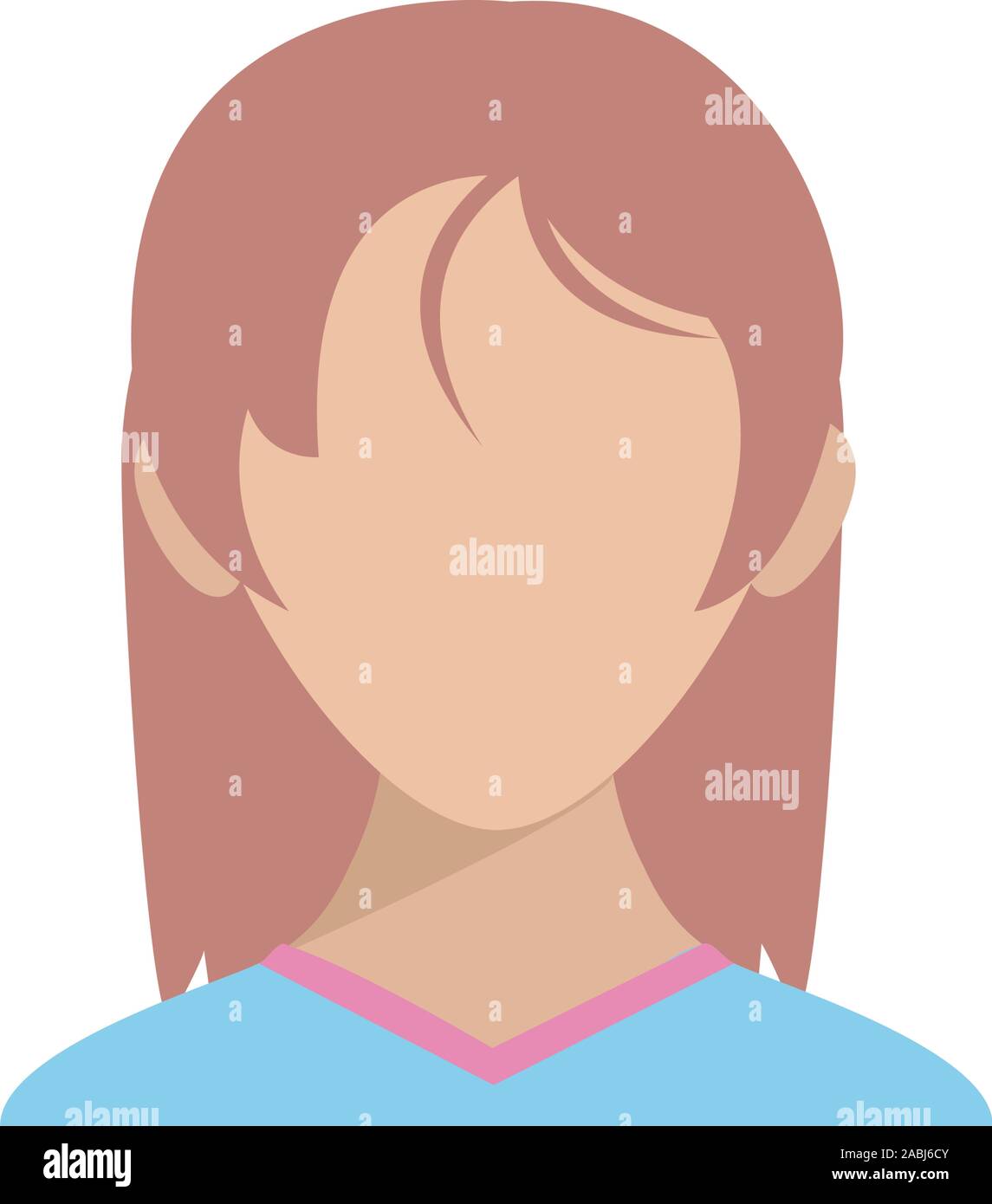 Isolated woman head vector design Stock Vector Image & Art - Alamy