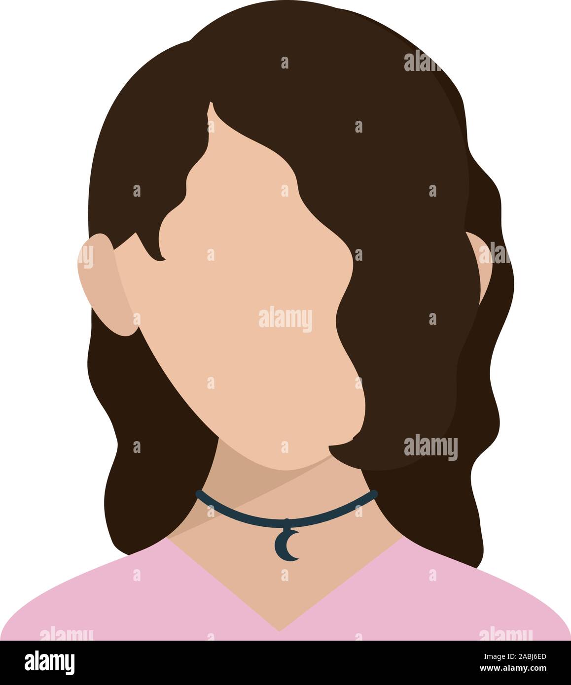 Isolated woman head vector design Stock Vector Image & Art - Alamy
