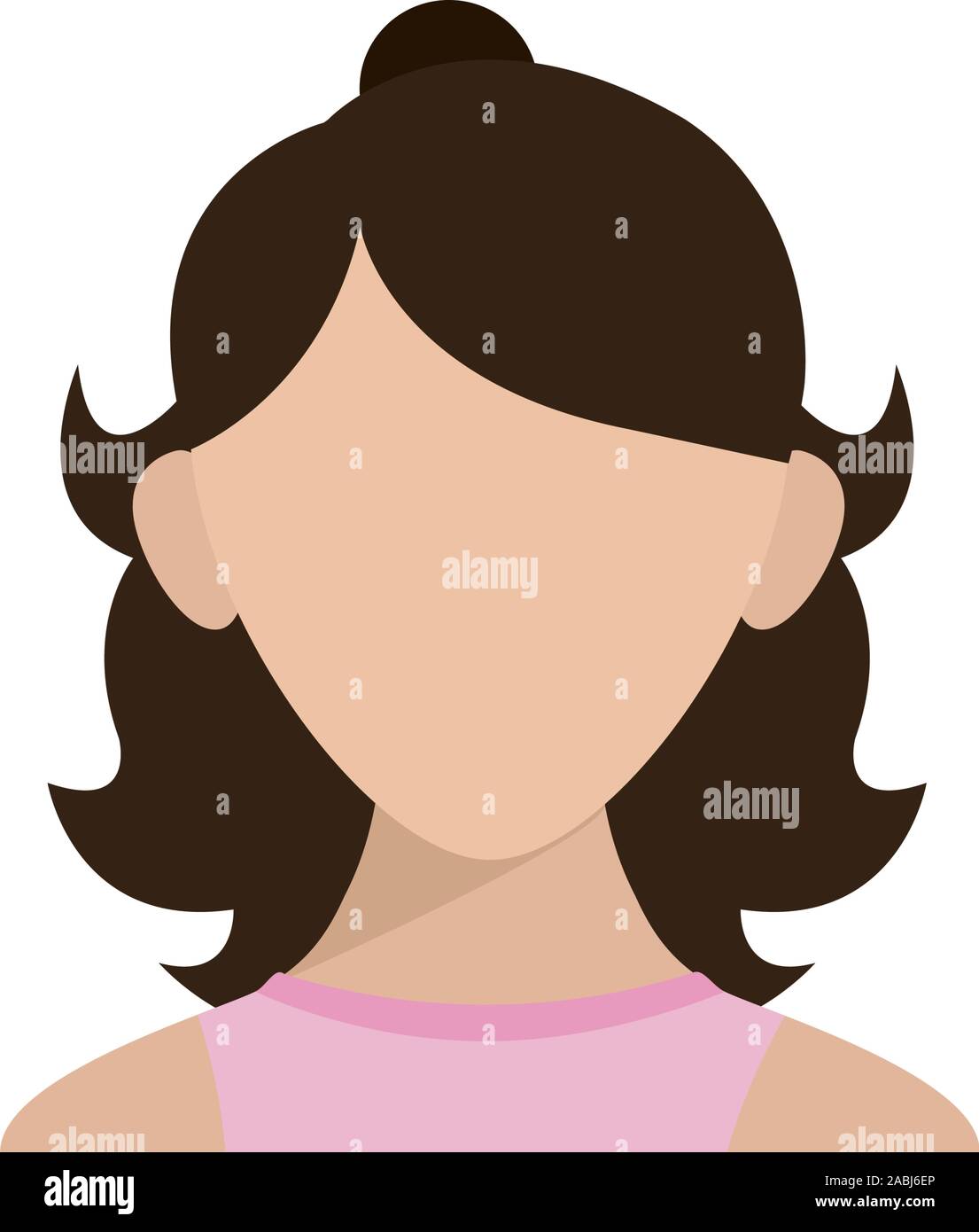 Isolated woman head vector design Stock Vector Image & Art - Alamy