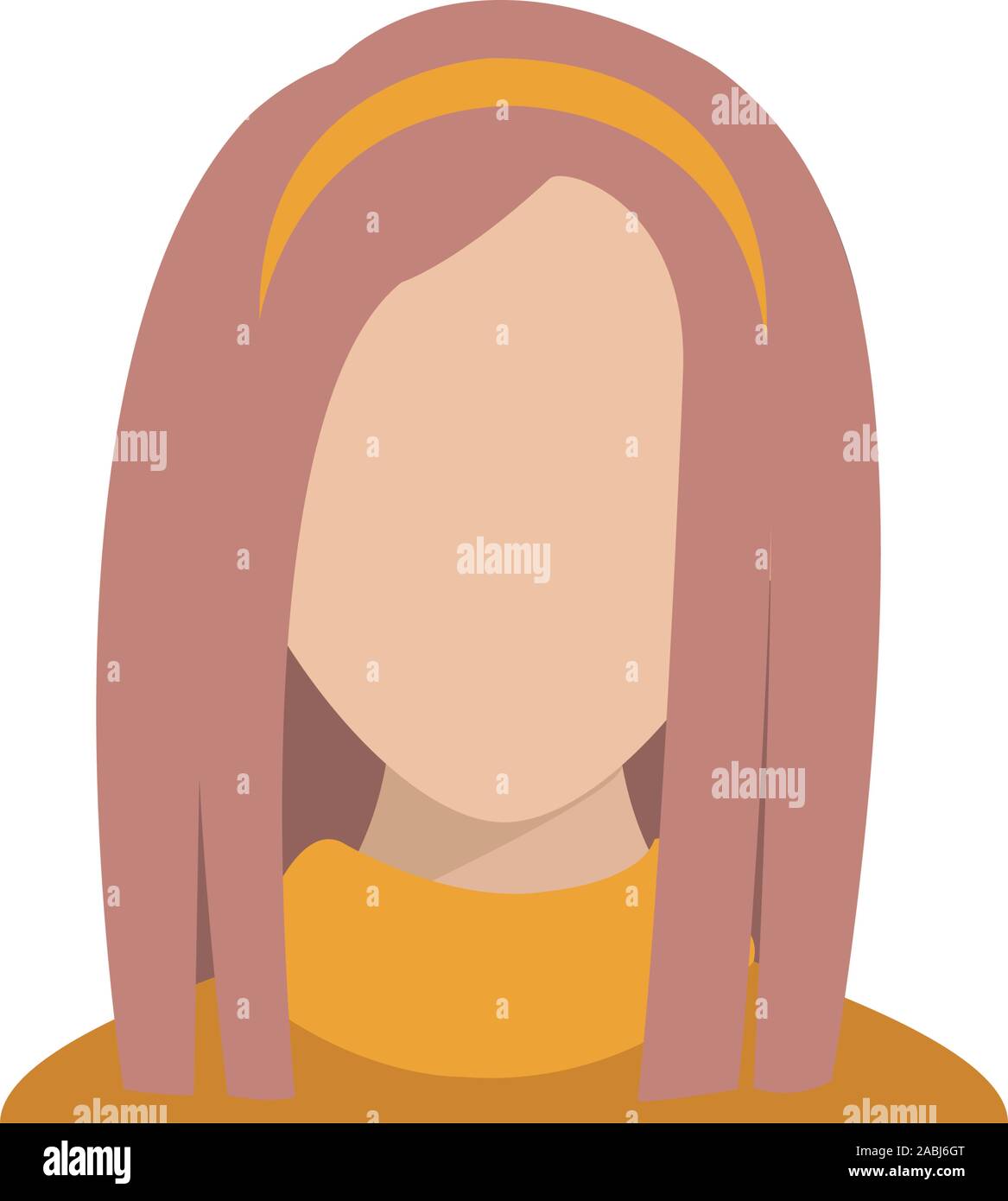 Isolated woman head vector design Stock Vector Image & Art - Alamy