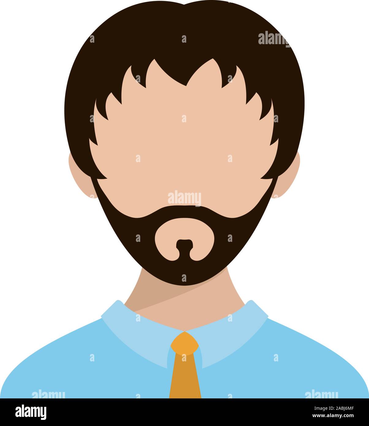 Isolated man head vector design Stock Vector Image & Art - Alamy
