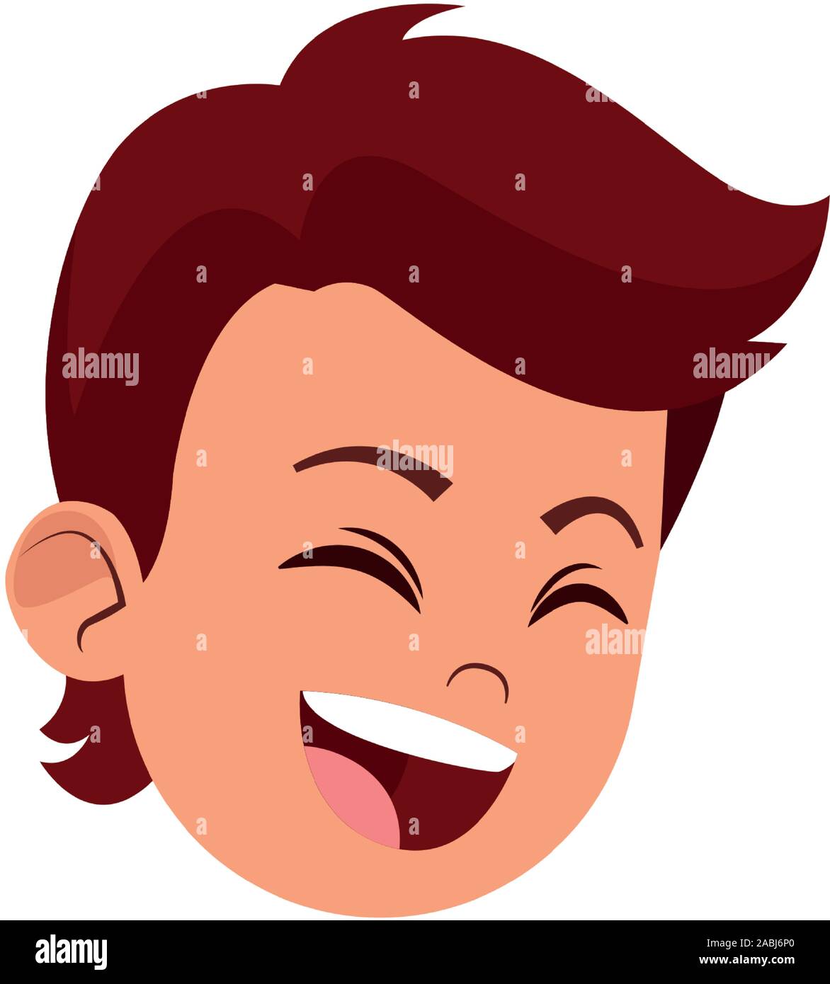 Laughing user Stock Vector Images - Alamy