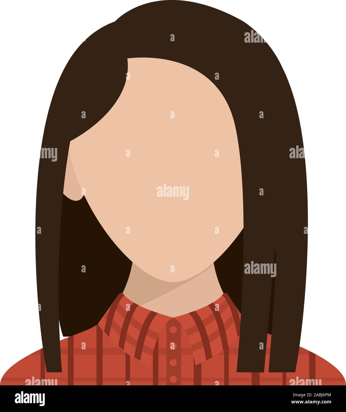 Isolated woman head vector design Stock Vector Image & Art - Alamy
