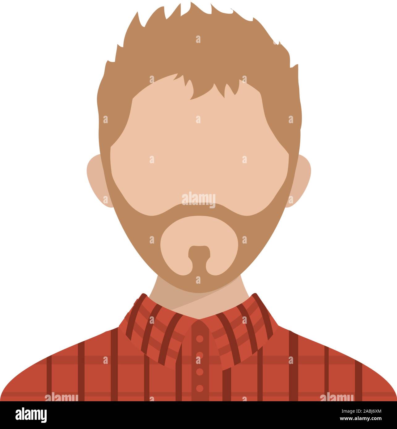 Isolated man head vector design Stock Vector Image & Art - Alamy