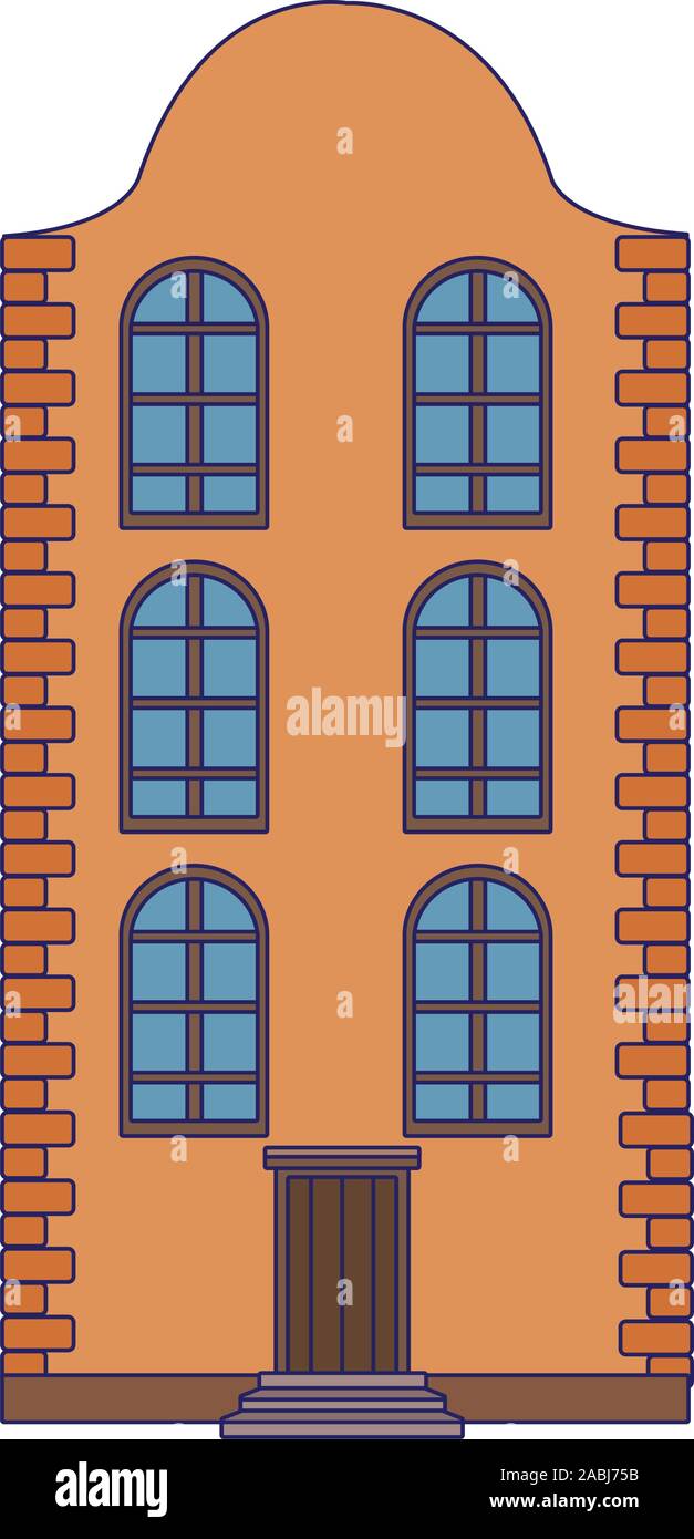 Construction old new town Cut Out Stock Images & Pictures - Alamy