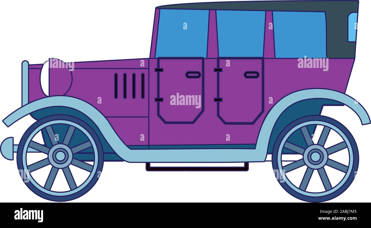 purple vintage car icon, colorful design Stock Vector Image & Art - Alamy