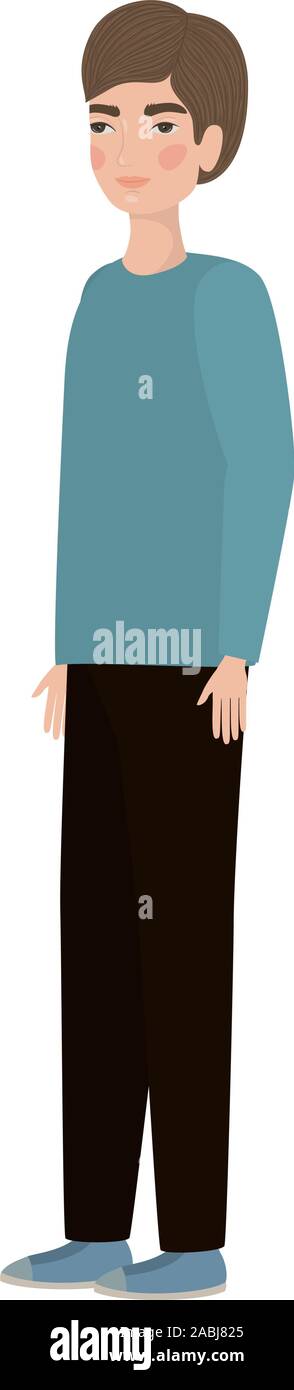 Cute man cartoon drawing vector design Stock Vector Image & Art - Alamy
