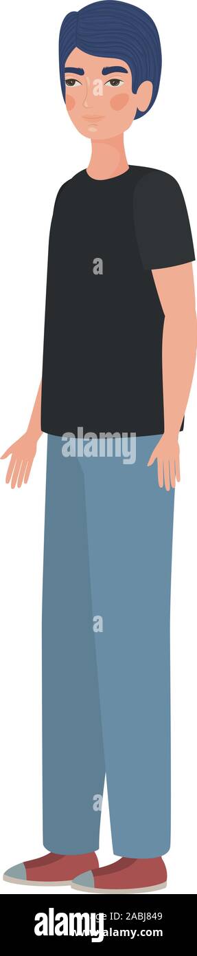 Cute man cartoon drawing vector design Stock Vector Image & Art - Alamy