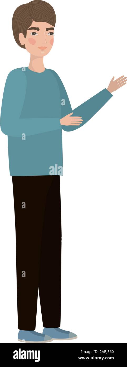 Cute man cartoon drawing vector design Stock Vector Image & Art - Alamy
