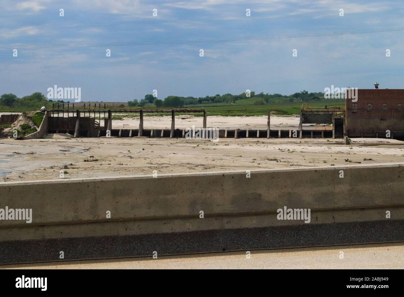 Spencer Dam Highway 281 Stock Photo - Alamy