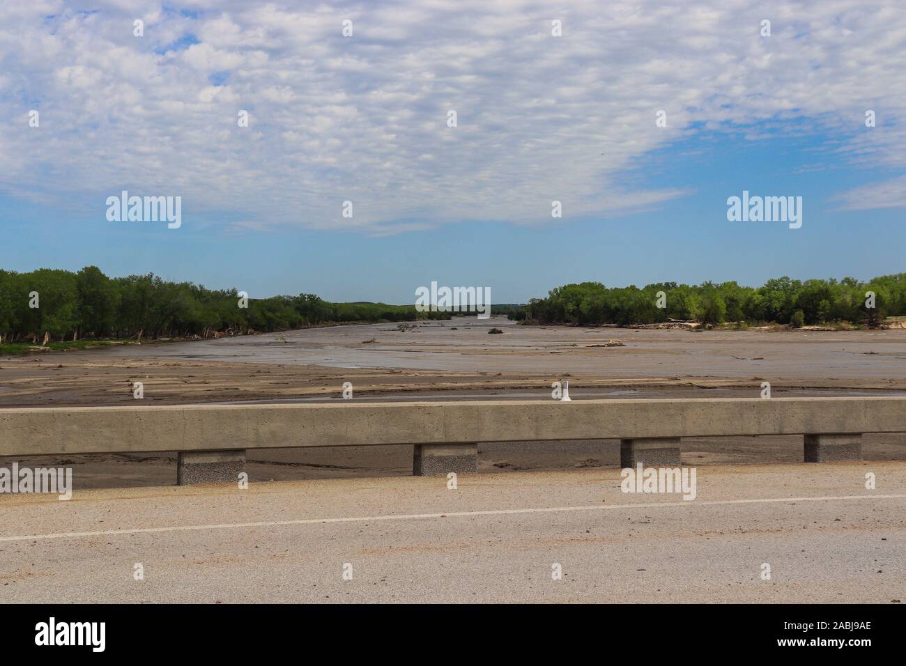 Spencer Dam Highway 281 Stock Photo - Alamy