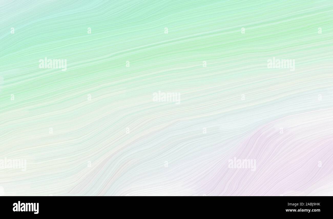 abstract waves design with lavender, powder blue and tea green color ...