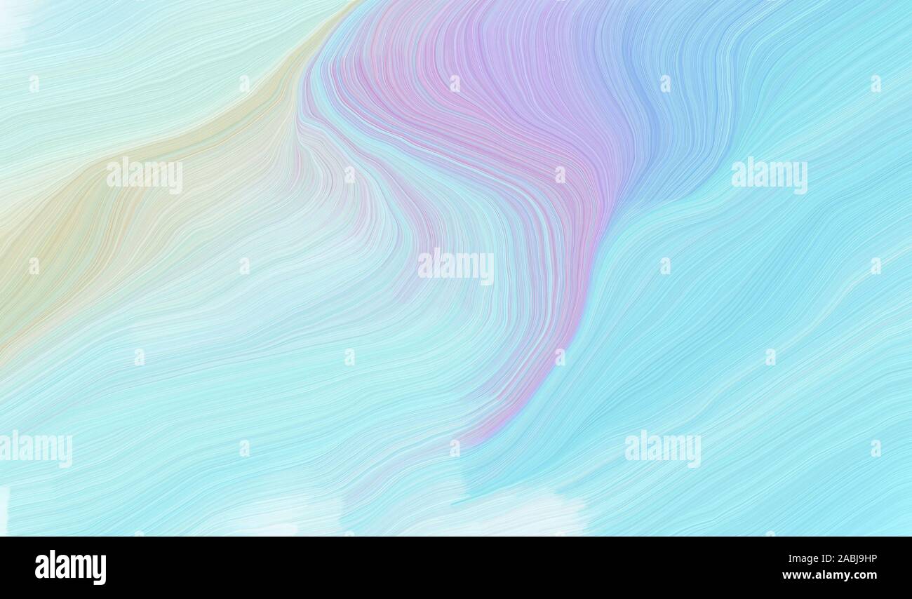 modern soft curvy waves background design with powder blue, pale ...